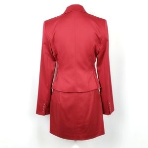Express | Jackets & Coats | Express Design Studio 2 Pc Suit Red Size 6 ...